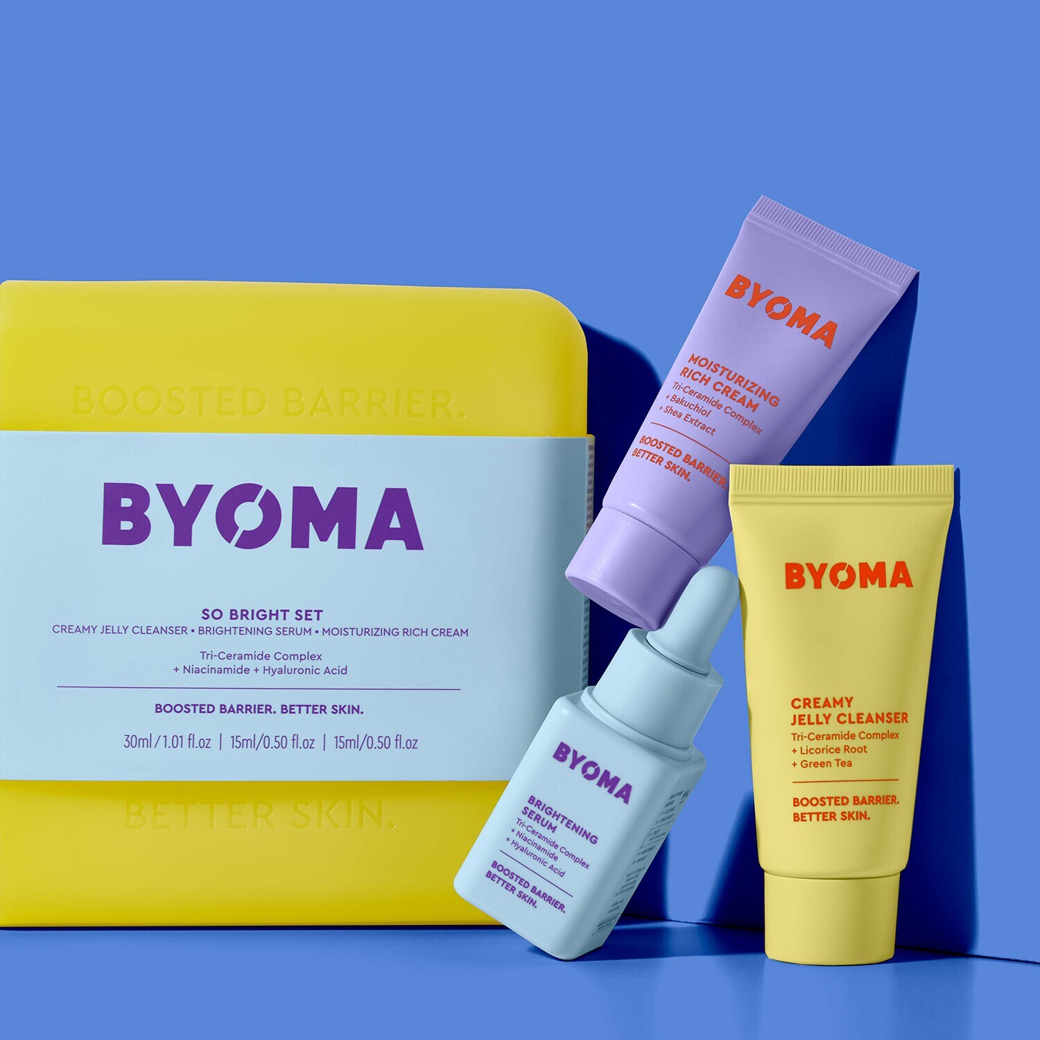 So Bright - Set pentru ten Byoma ≡ SEPHORA