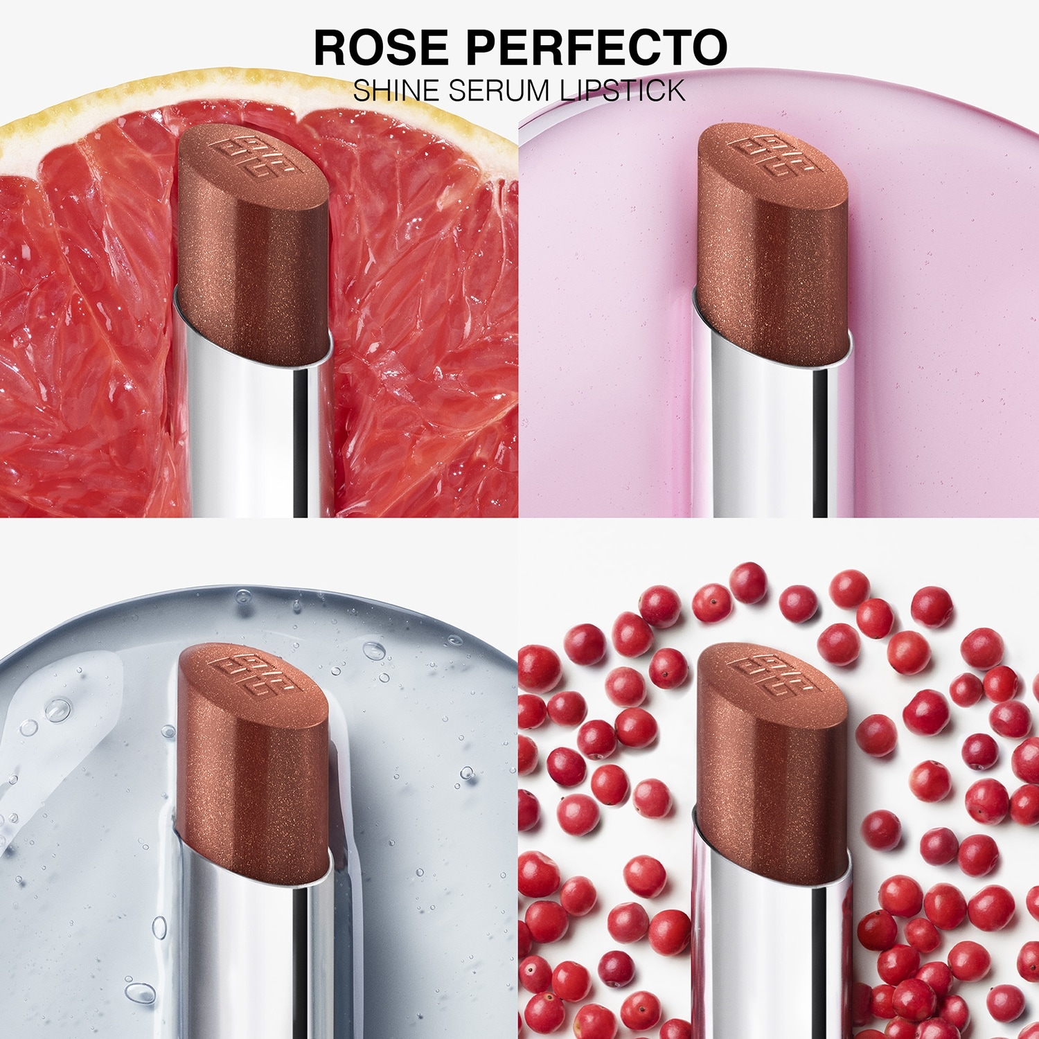 Rose Perfecto Shine Serum Lipstick - Ruj de buze Givenchy ≡ SEPHORA