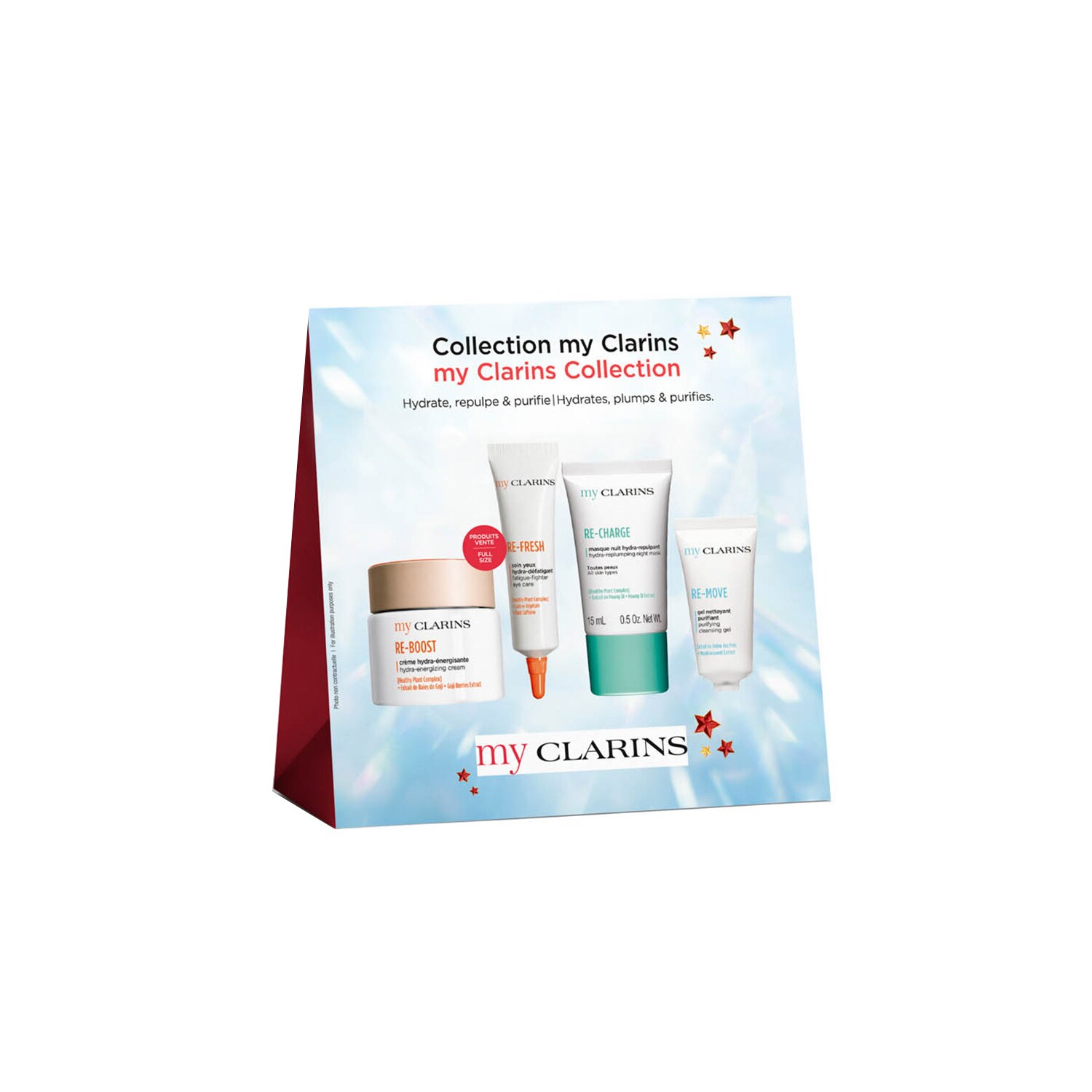 Clarins Set My Clarins Refresh Treatment - set ingrijire fata Clarins ≡ ...