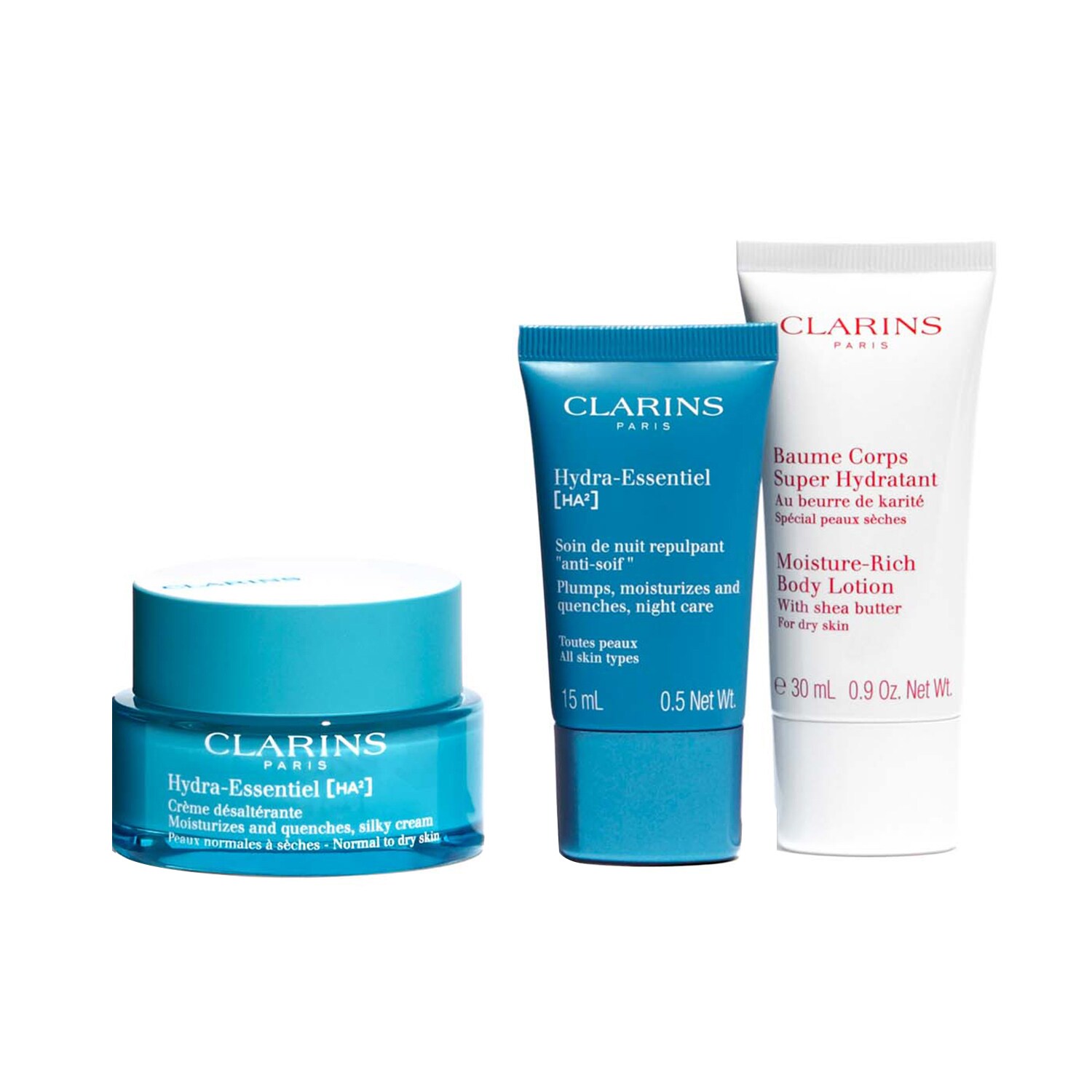 Clarins Set Hydra Essential Day Cream - set ingrijire fata Clarins ≡ ...