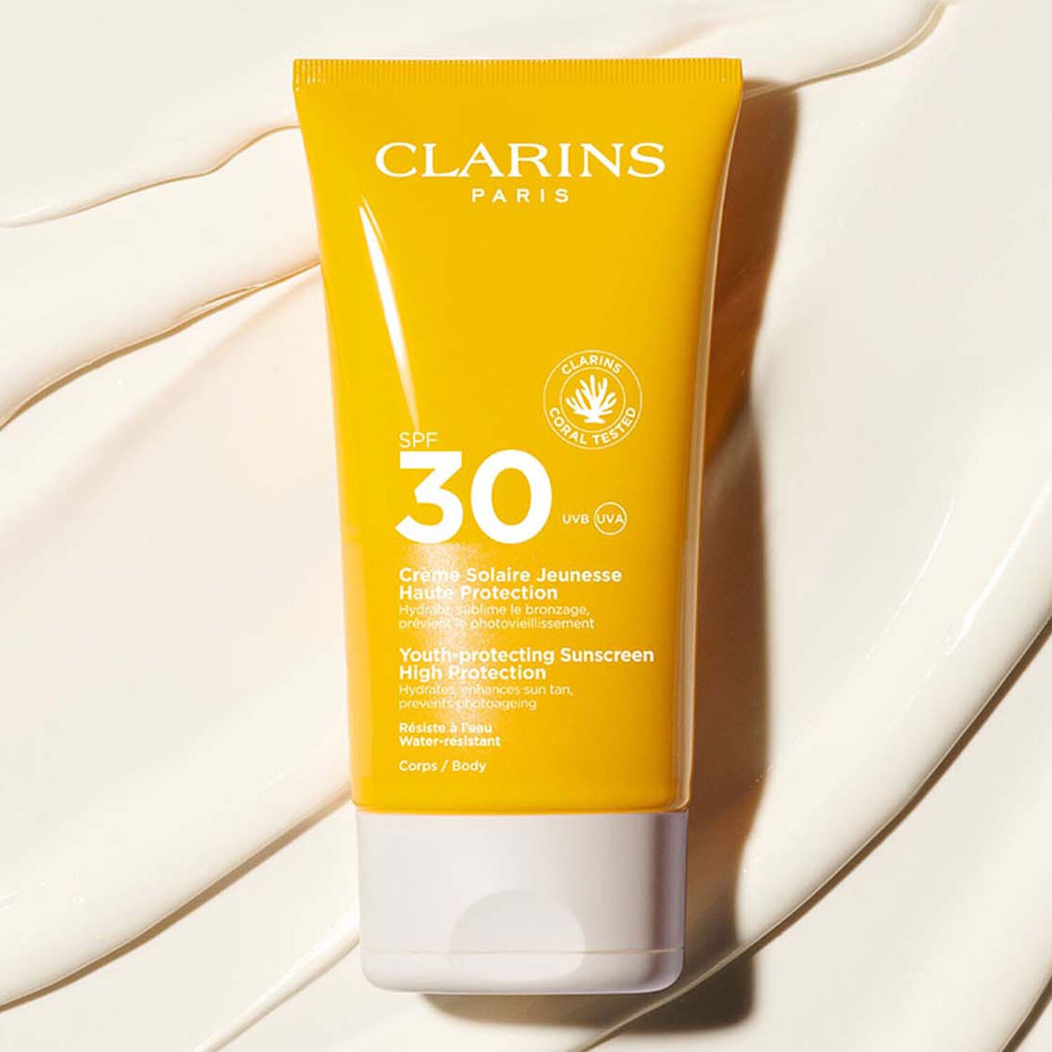 Body Cream - Crema solara de corp cu SPF30 Clarins ≡ SEPHORA