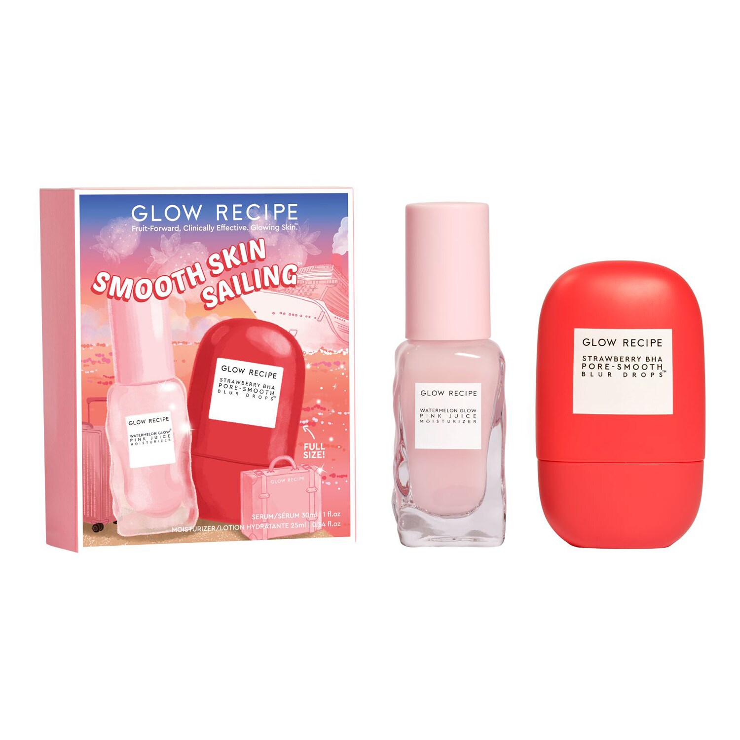Smooth Skin Sailing - Set de ingrijire a fetei Glow Recipe ≡ SEPHORA