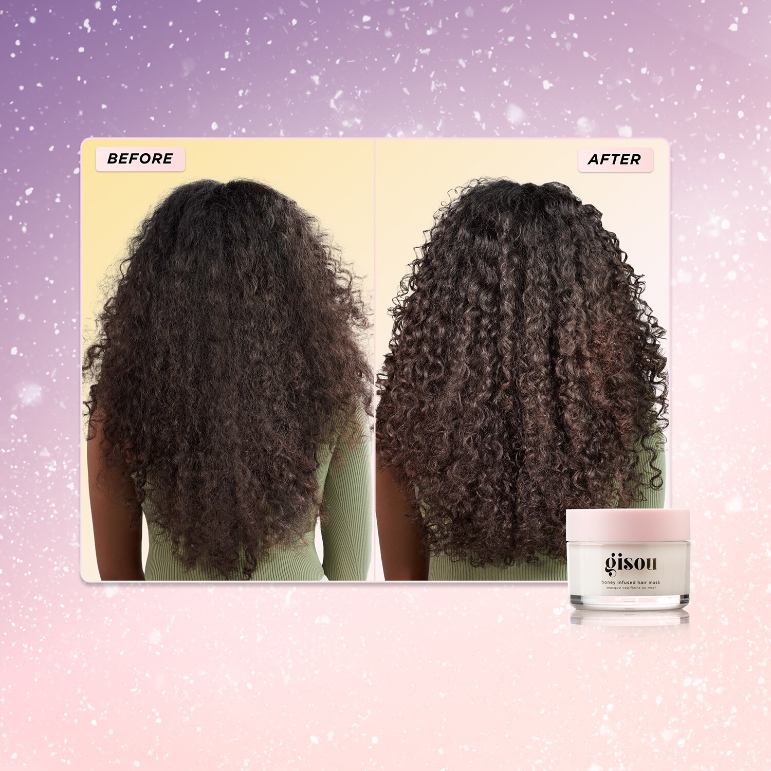 Honey Gloss Hair Trio - Set de best-sellere pentru par Gisou ≡ SEPHORA