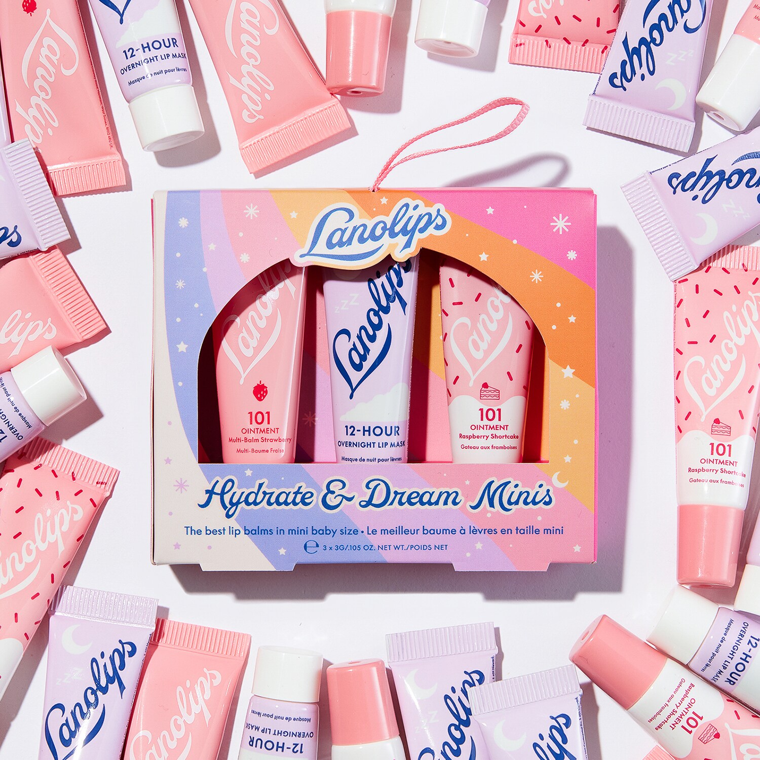 Lanolips Hydrate & Dream Minis - Cel mai bun trio de balsam de buze ...