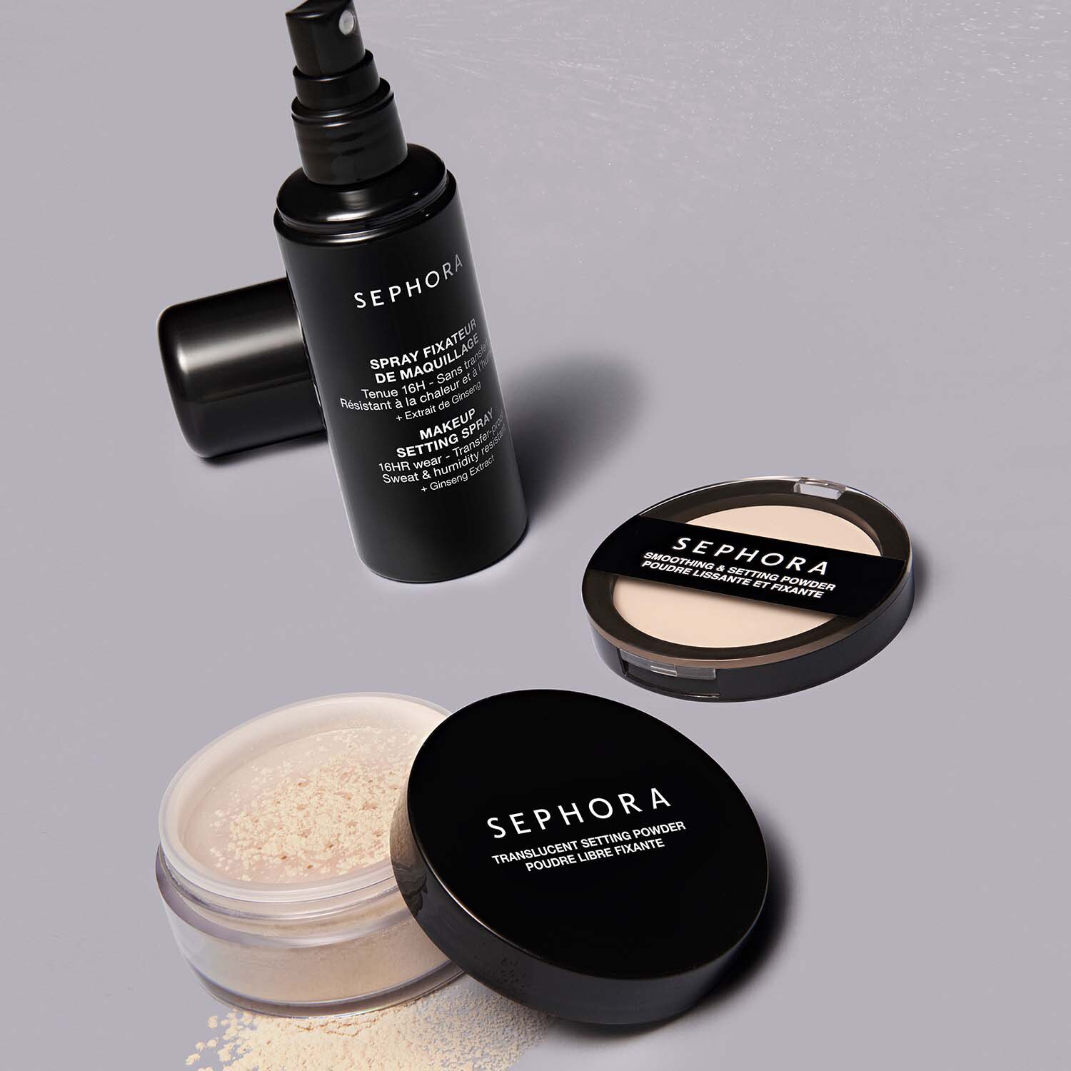 Translucent Setting Powder - Pudra cu efect matifiant Sephora ...