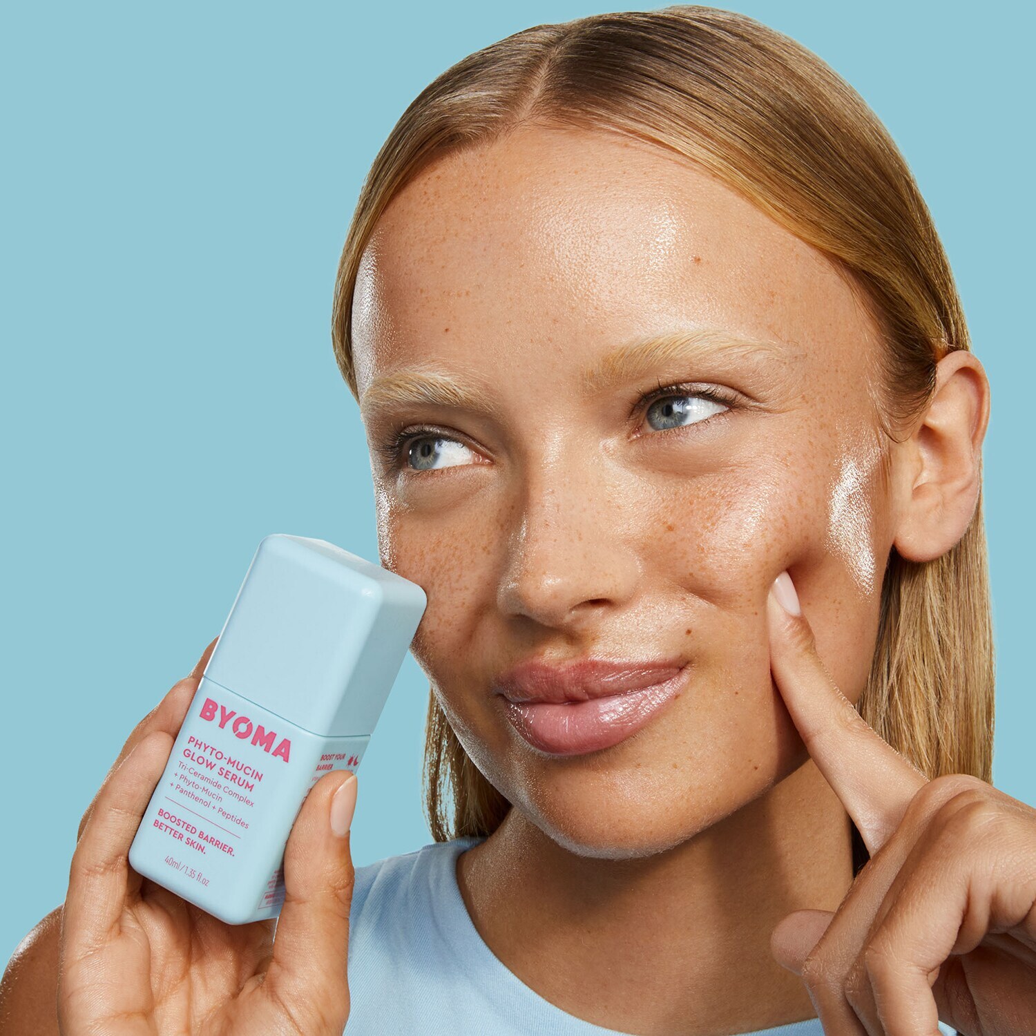 Phyto-Mucin Glow Serum - Ser hidratant Byoma ≡ SEPHORA